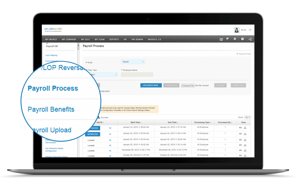 Best HRMS and Payroll Software in Bangalore - PeopleWorks